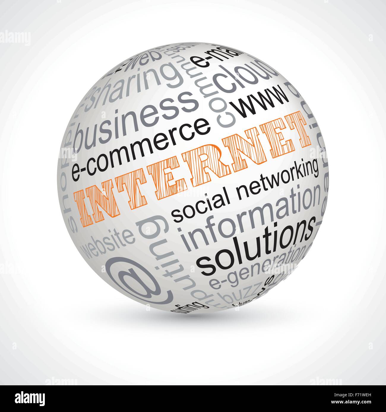 Internet vector vectors hi-res stock photography and images - Alamy