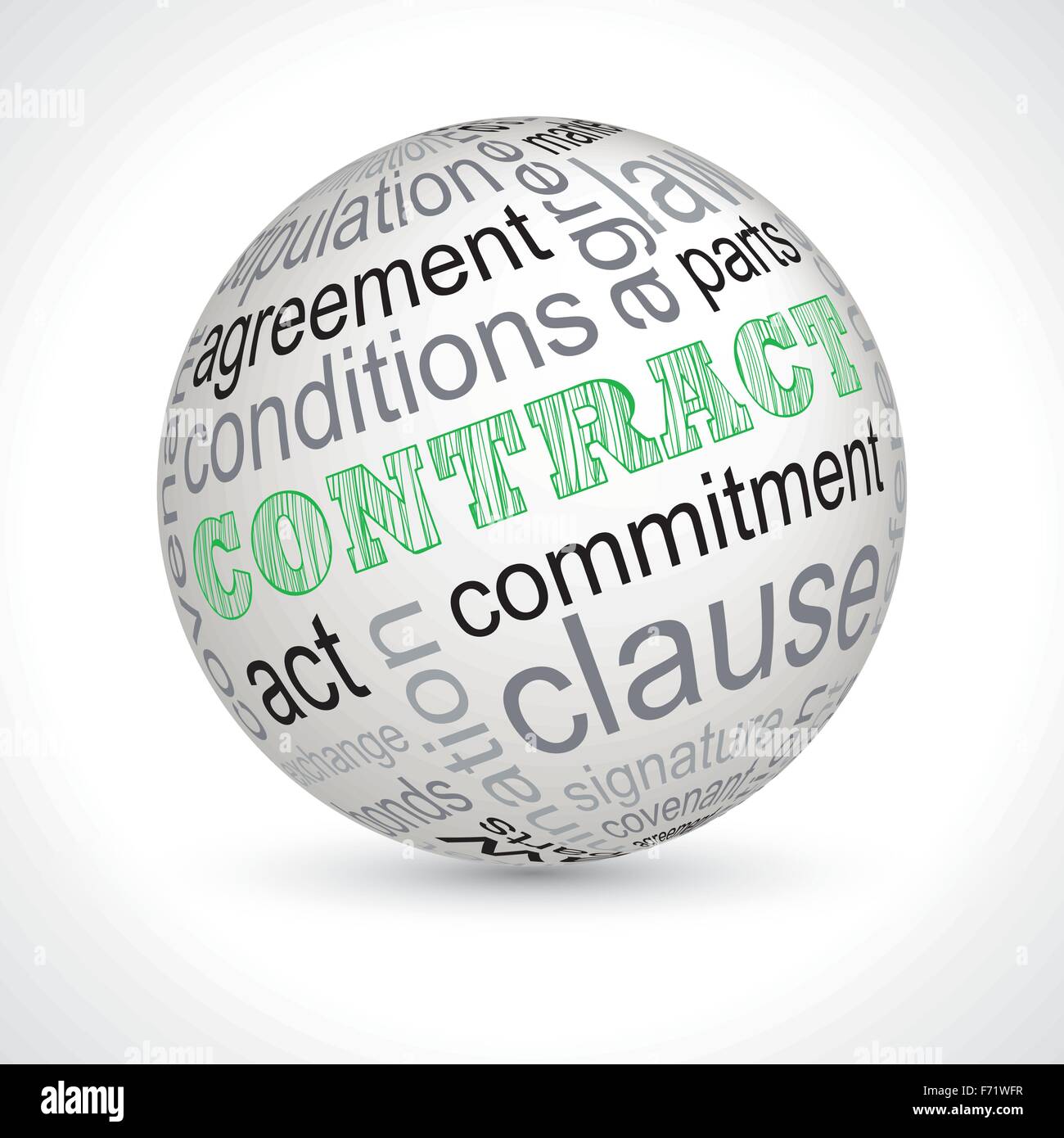 Termination clause Stock Vector Images - Alamy