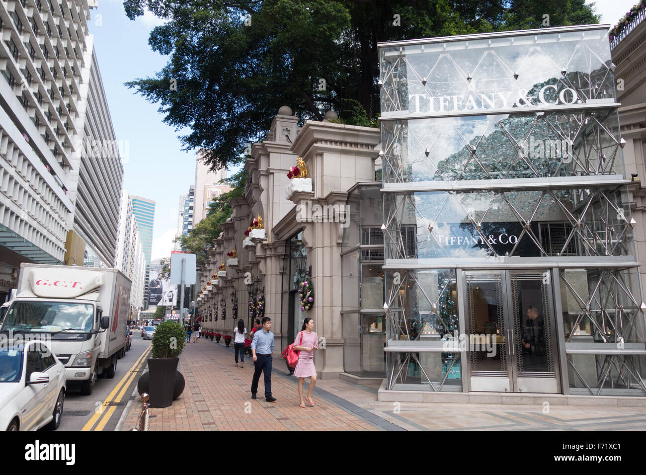 hong kong canton road Stock Photo - Alamy