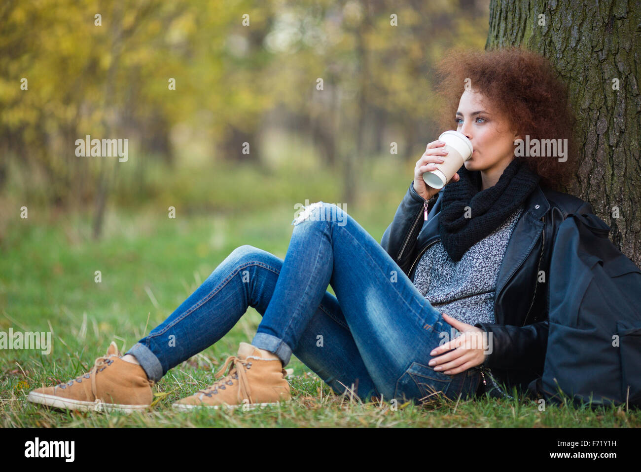 Drinking under the tree hi-res stock photography and images - Alamy