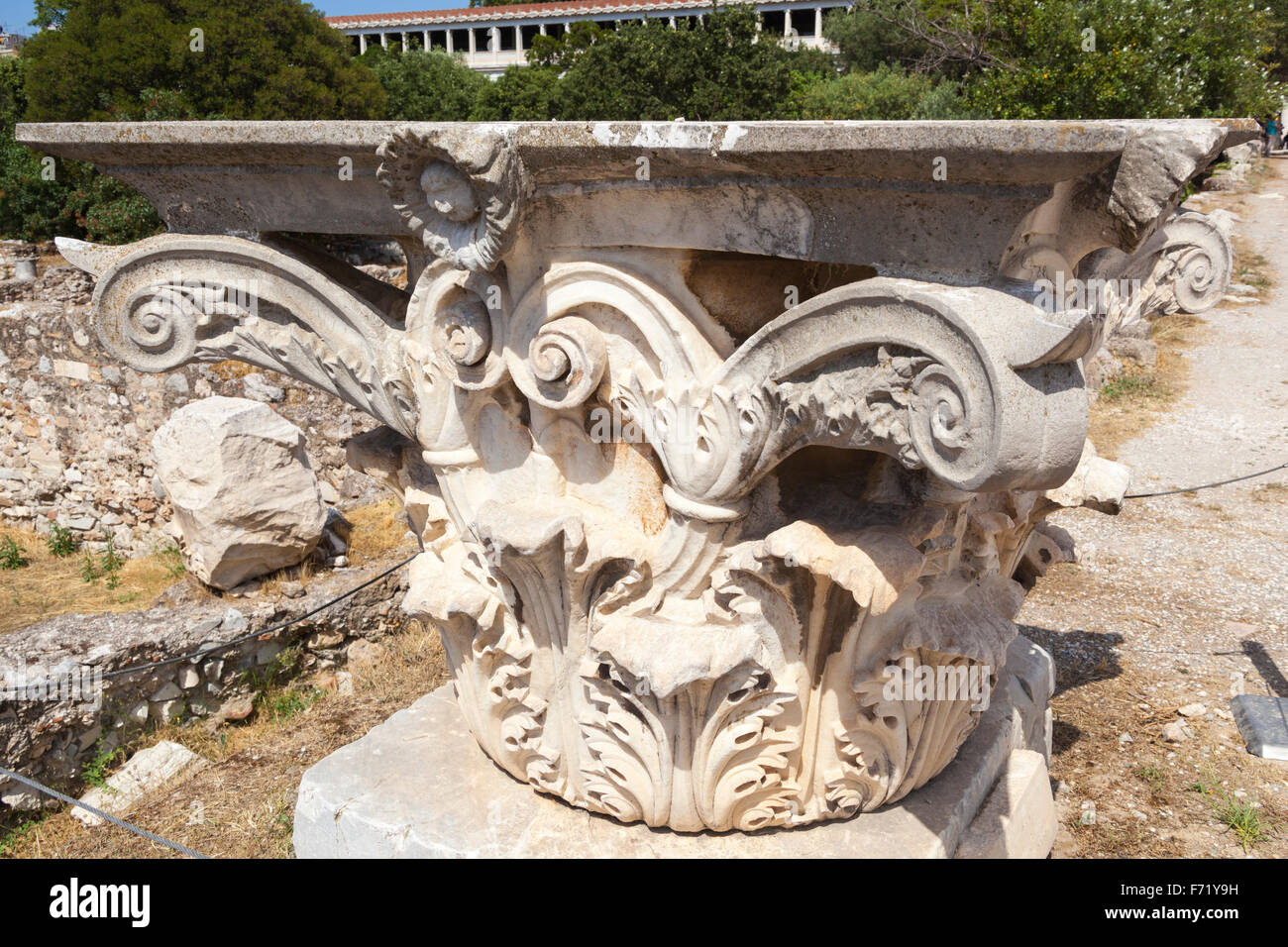 Corinthian capital hi-res stock photography and images - Alamy