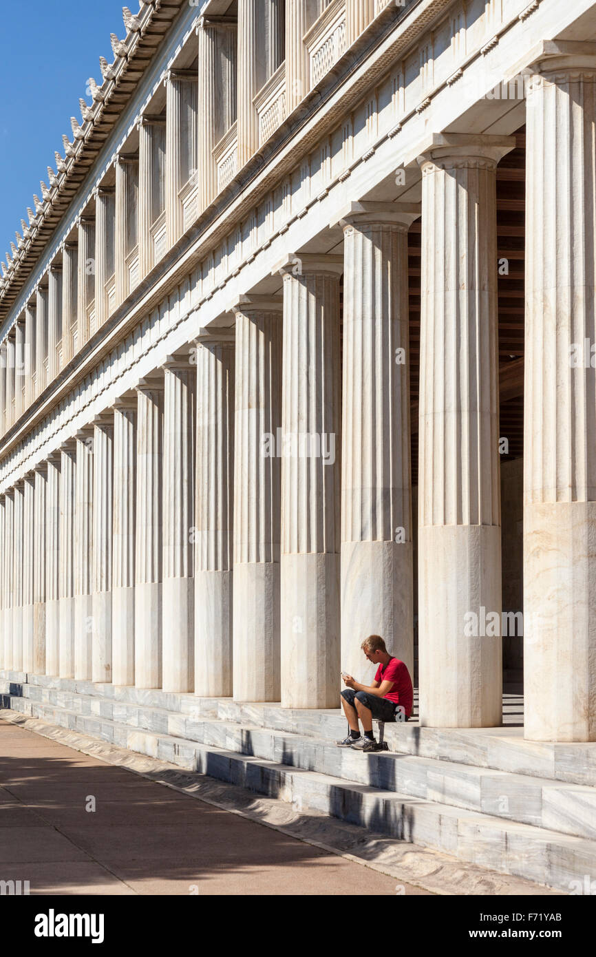 Stoa of Attalos and Agora Museum, Ancient Agora of Athens, Athens ...