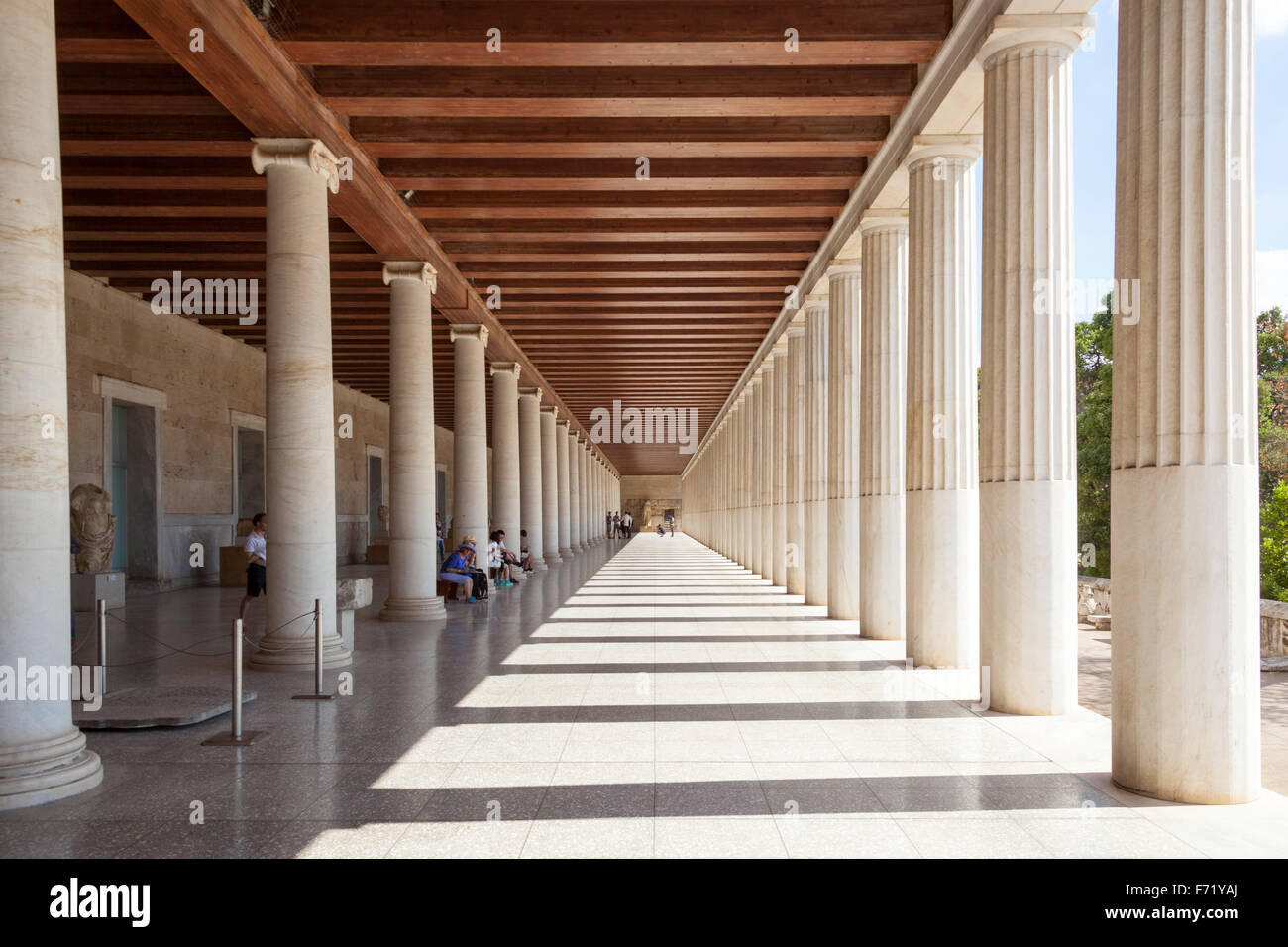 Stoa of Attalos and Agora Museum, Ancient Agora of Athens, Athens ...