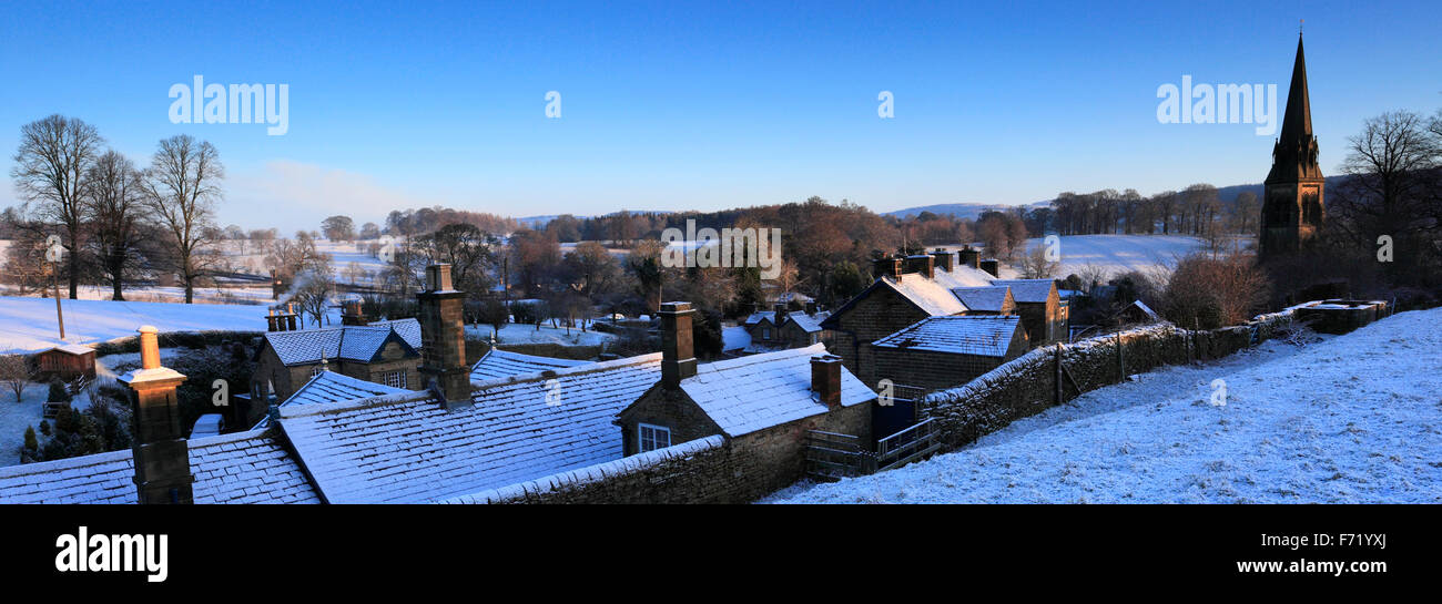 Edensor to chatsworth hi-res stock photography and images - Alamy