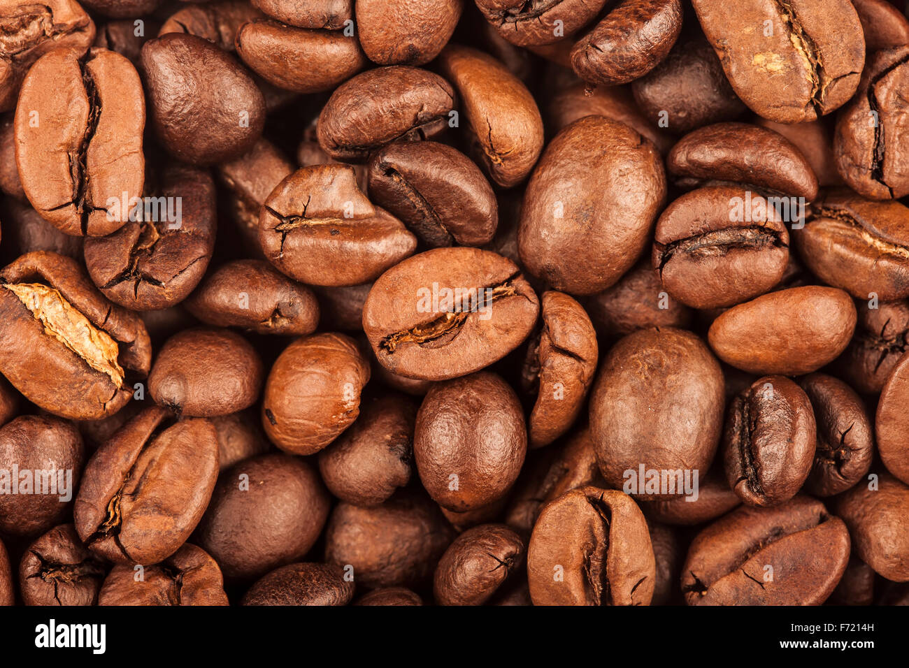 Coffee roasted background closeup Stock Photo - Alamy