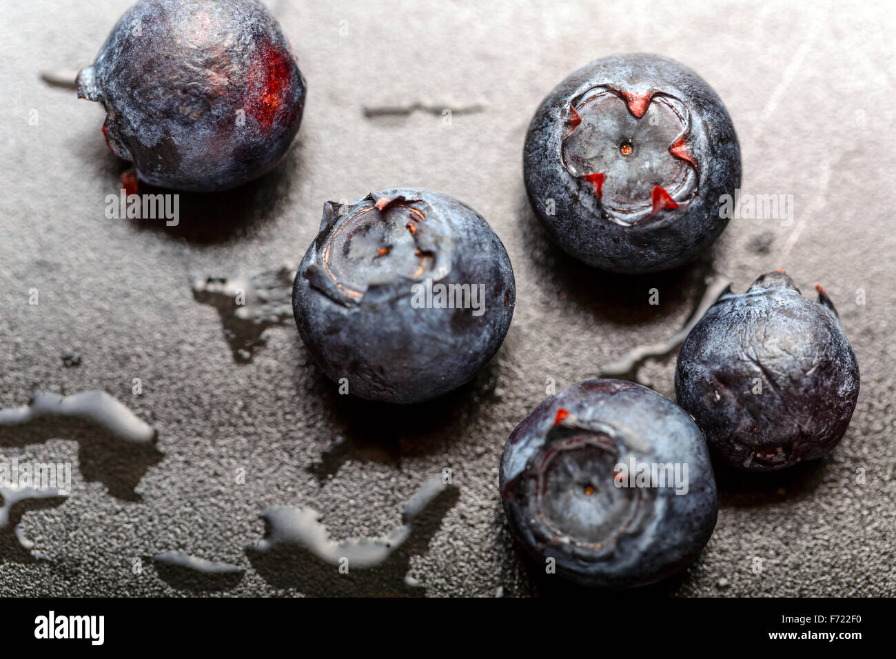 Fresh forest fruits close up Stock Photo - Alamy