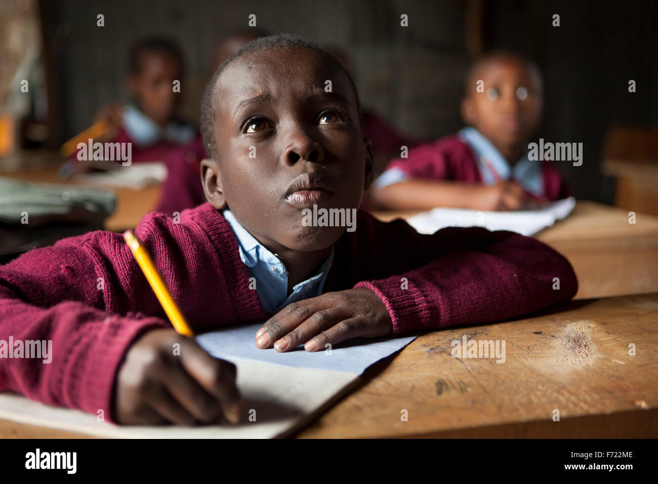 Kenya school classroom students hi-res stock photography and images - Alamy