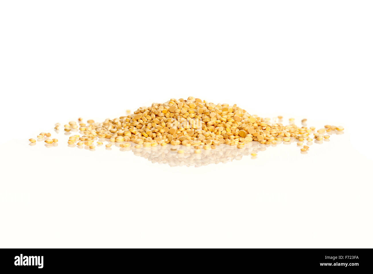 Quinoa seeds isolated on white background Stock Photo - Alamy