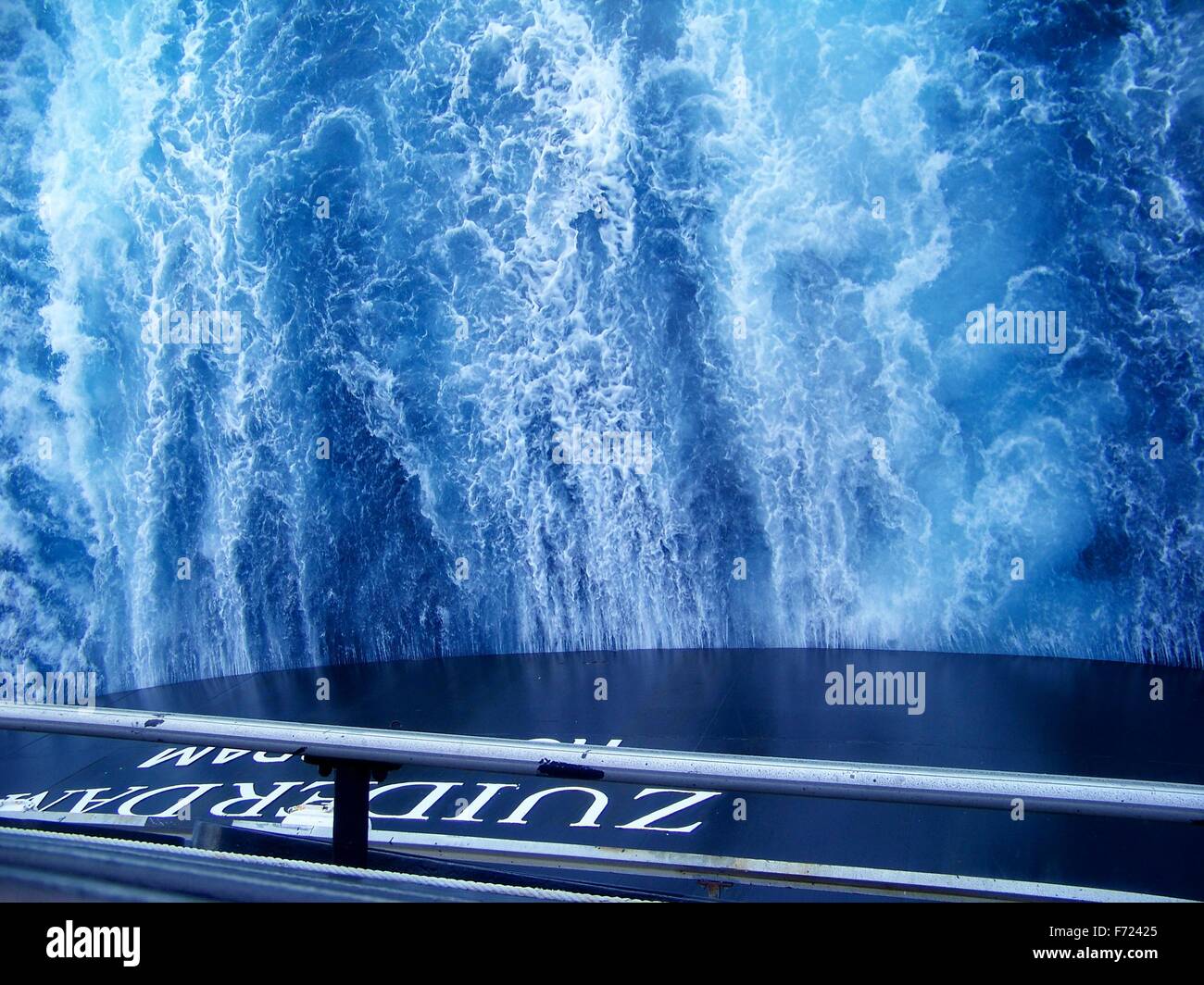 abstract water off the back of a cruise shipe Stock Photo - Alamy