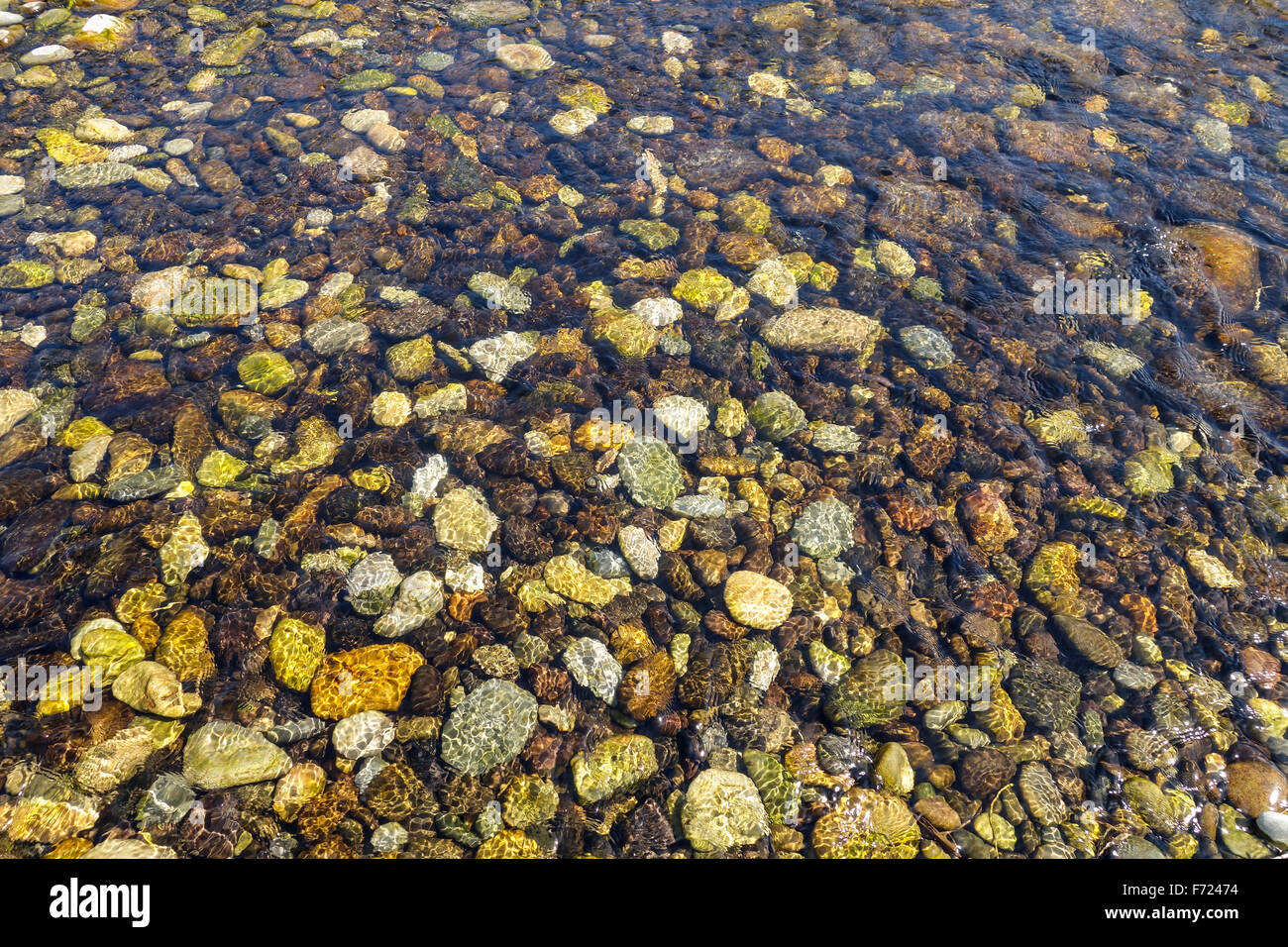 Pebbles in stream hi-res stock photography and images - Alamy