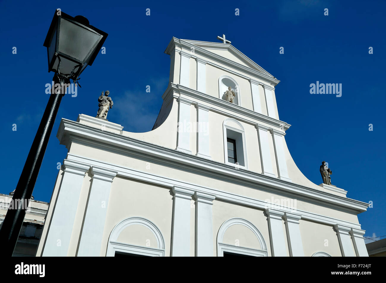 San Juan Cathedral (St.John the Baptist), Old San Juan, Puerto Rico ...