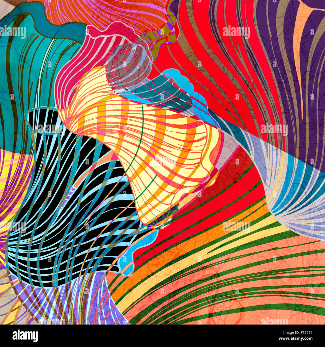 graphic a abstract background with different elements Stock Photo - Alamy