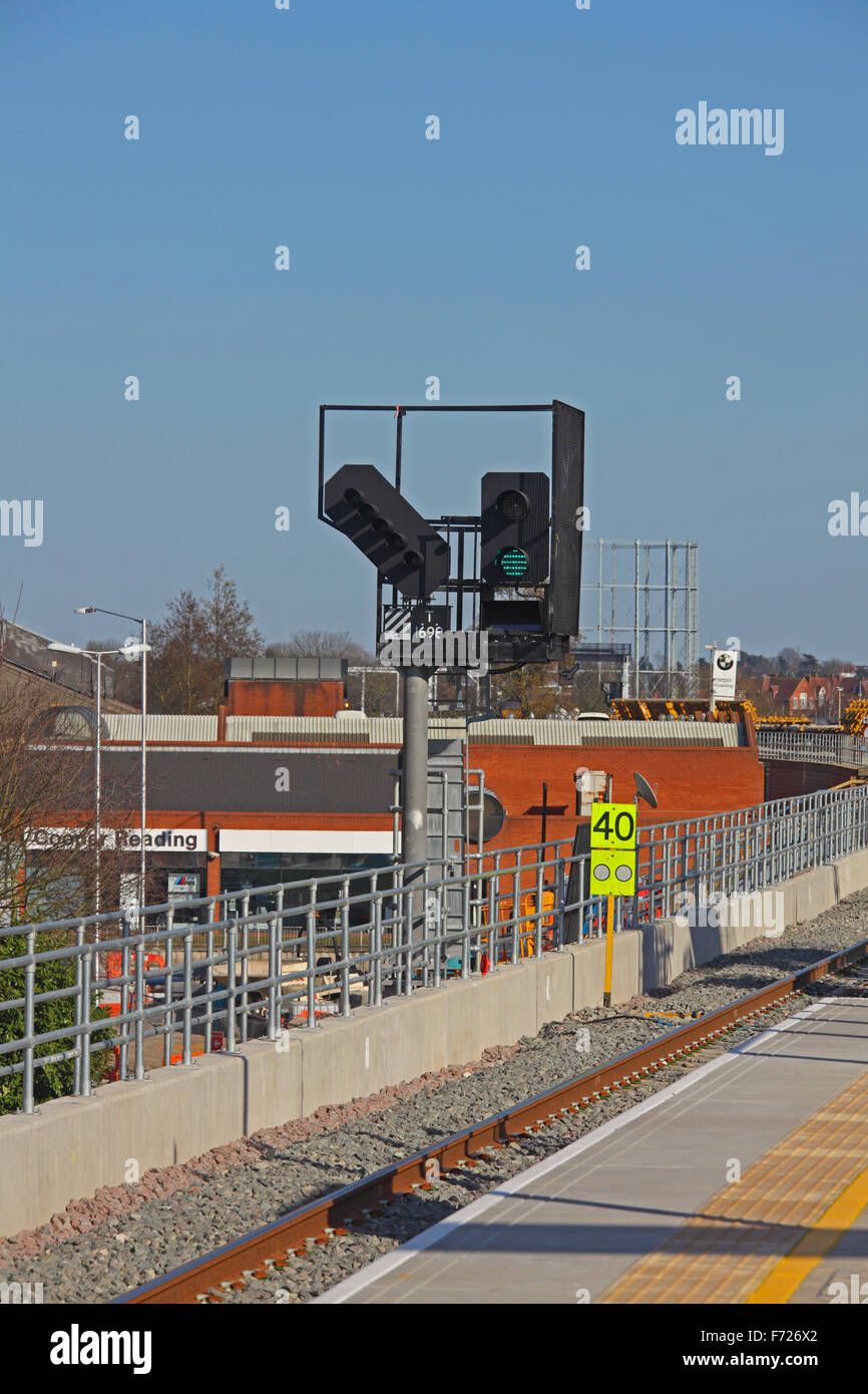 Advance speed restriction hi-res stock photography and images - Alamy