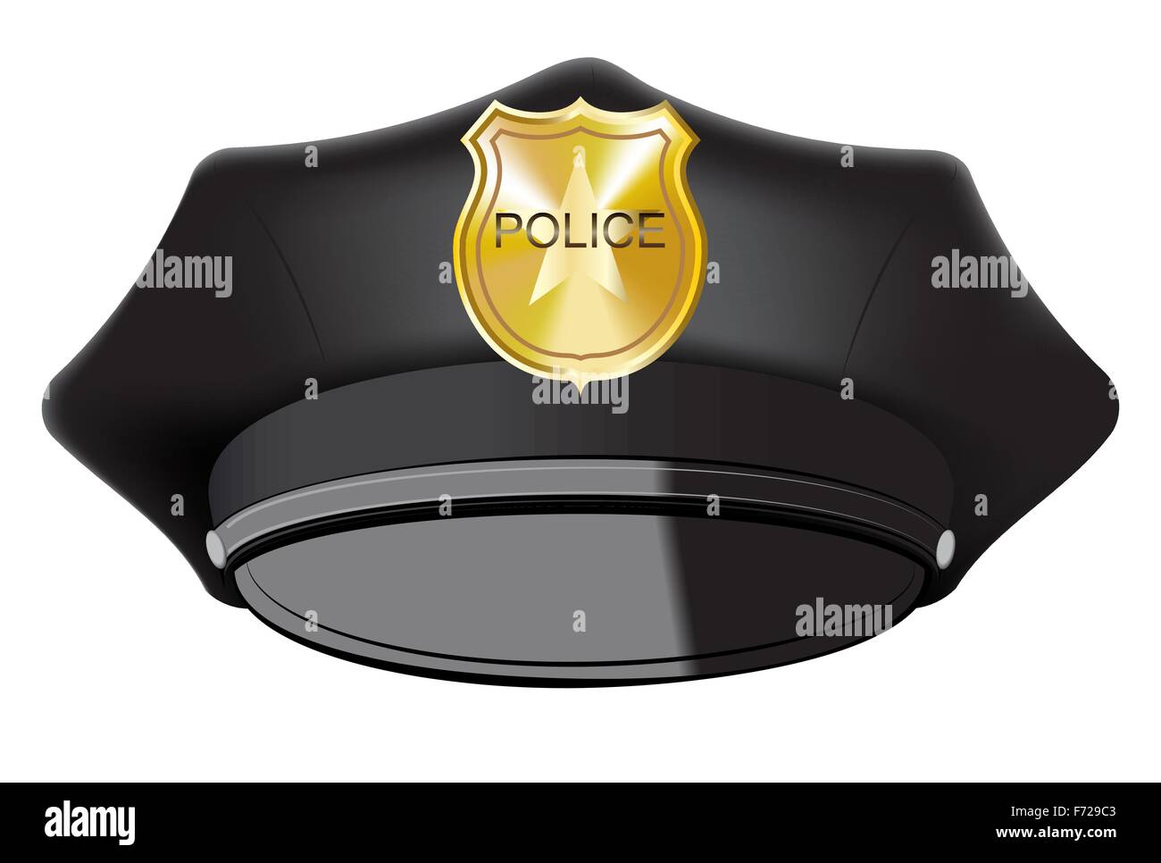 Patrol cap Stock Vector Images - Alamy