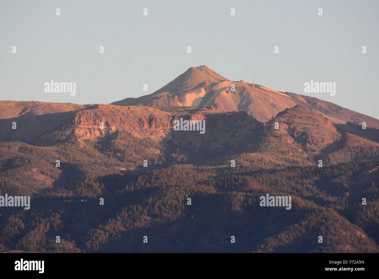 Volcan Basaltic Mountain Stock Photo - Alamy