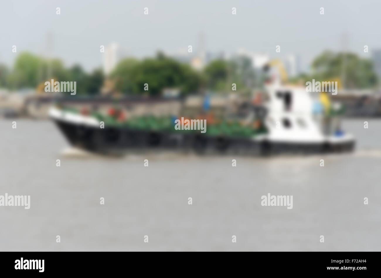 Blur ships at sea Stock Photo - Alamy