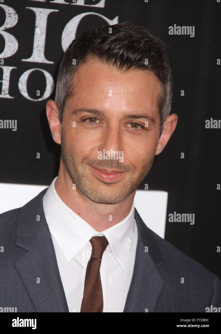 New York, New York, USA. 23rd Nov, 2015. Actor JEREMY STRONG attends ...