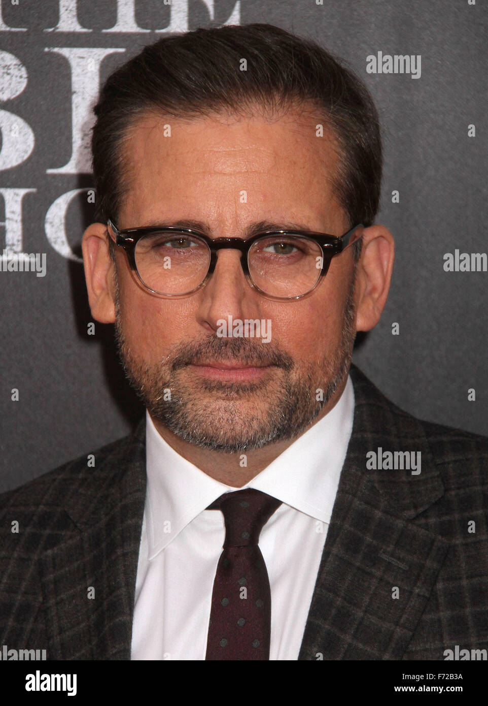 New York, New York, USA. 23rd Nov, 2015. Actor STEVE CARELL attends the ...