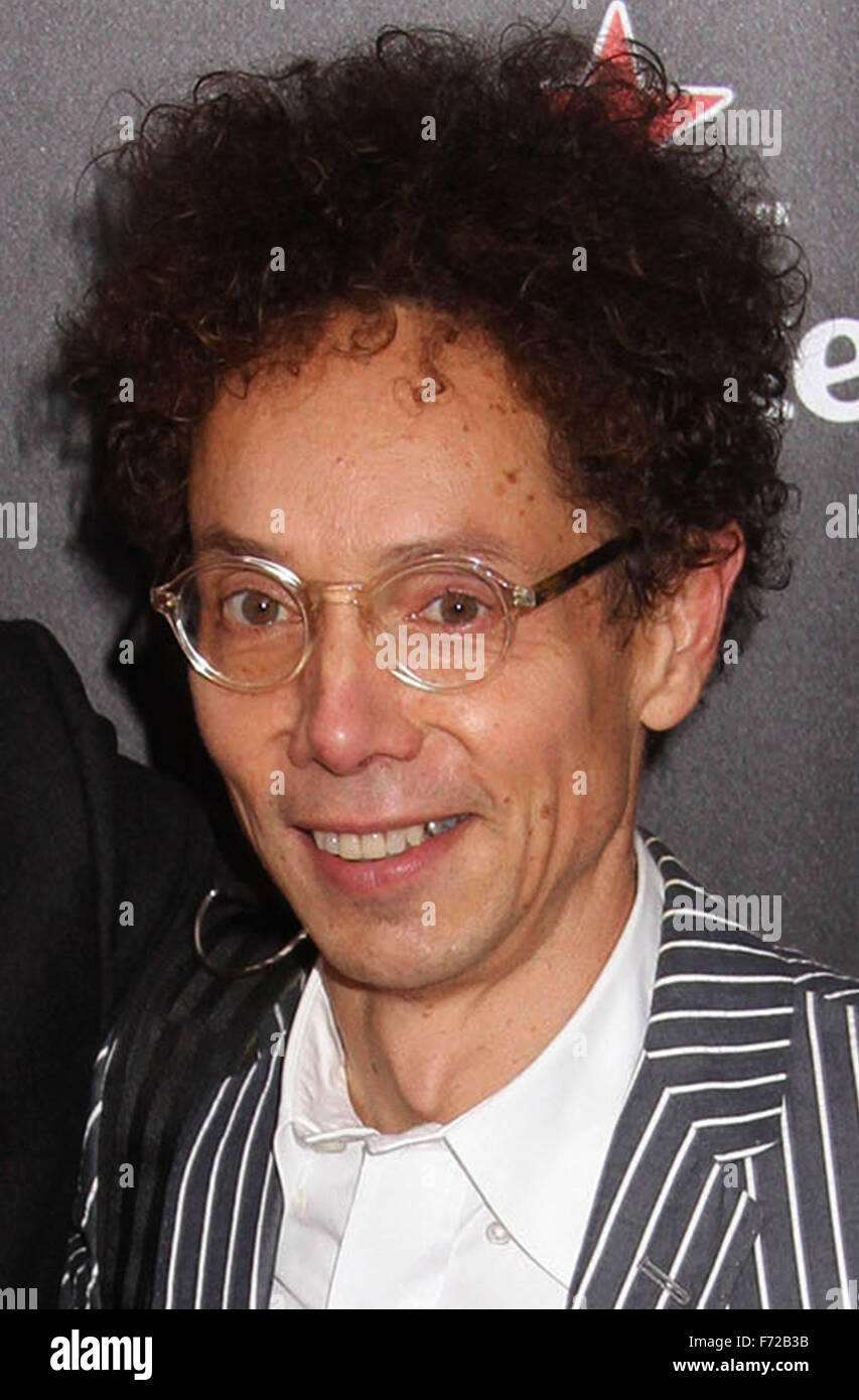 New York, New York, USA. 23rd Nov, 2015. Writer MALCOLM GLADWELL ...