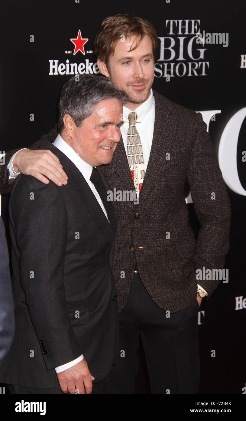 New York, New York, USA. 23rd Nov, 2015. BRAD GREY and actor RYAN ...