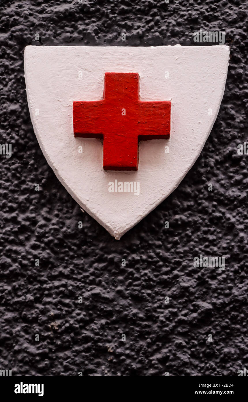 Red Cross Medical Sign Stock Photo - Alamy