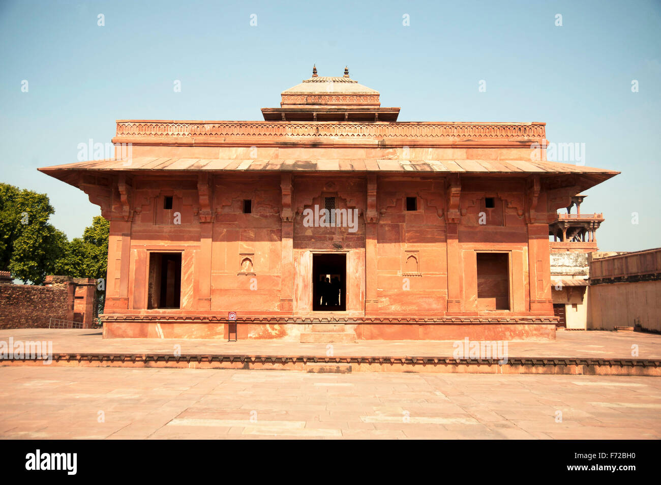 Jodha bai palace, fatehpur, sikri, agra, uttar pradesh, india, asia ...
