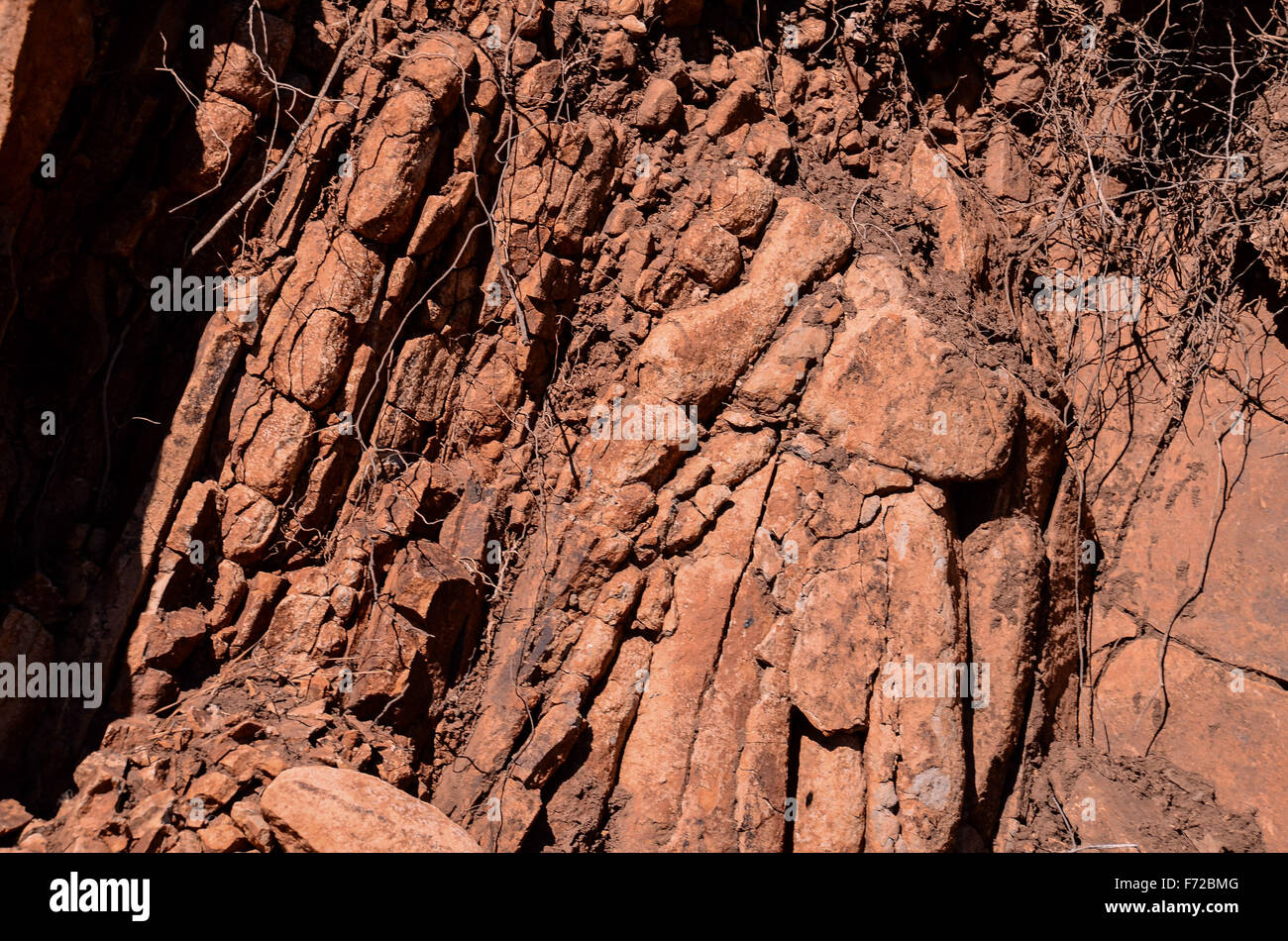Volcanic Rock Basaltic Formation in Gran Canaria Stock Photo - Alamy