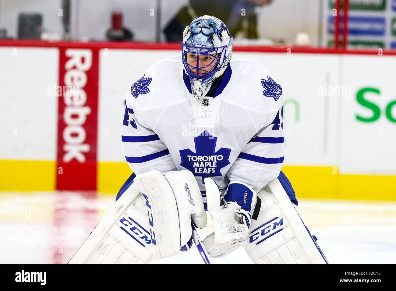 Raleigh, North Carolina, USA. 20th Nov, 2015. Toronto Maple Leafs ...
