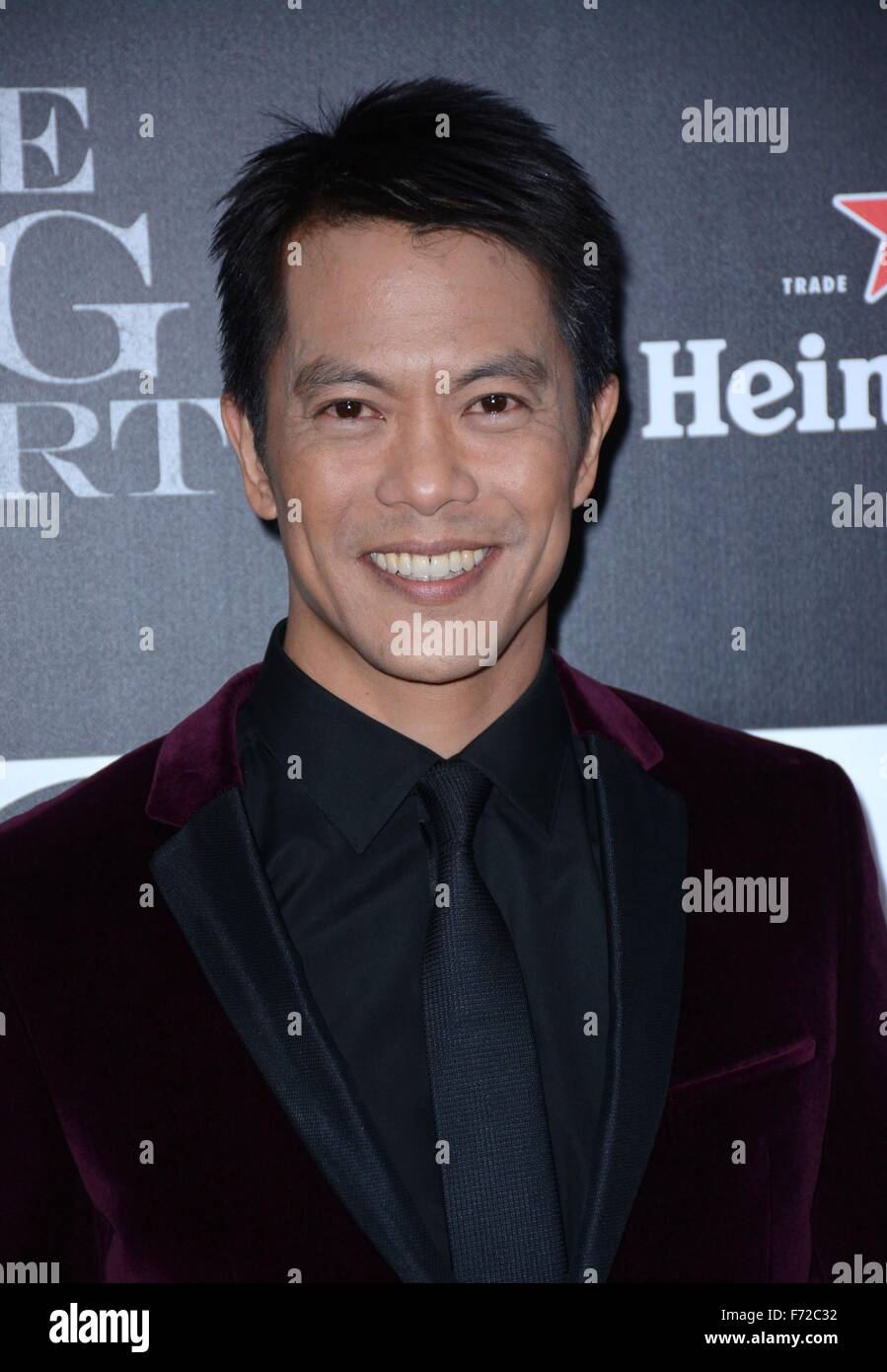 New York, NY, USA. 23rd Nov, 2015. Byron Mann at arrivals for THE BIG ...