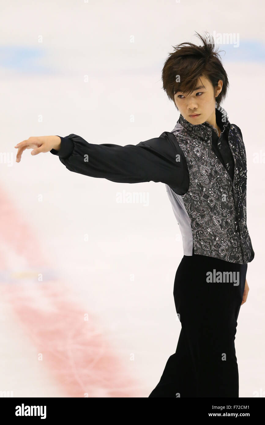 Ibaraki, Japan. 23rd Nov, 2015. Shu Nakamura Figure Skating : Japan ...