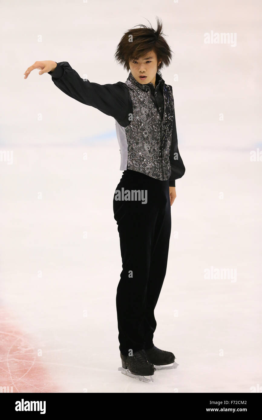 Ibaraki, Japan. 23rd Nov, 2015. Shu Nakamura Figure Skating : Japan ...