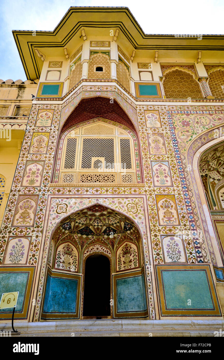 Ganesh pol, amber fort, jaipur, rajasthan, india, asia Stock Photo - Alamy
