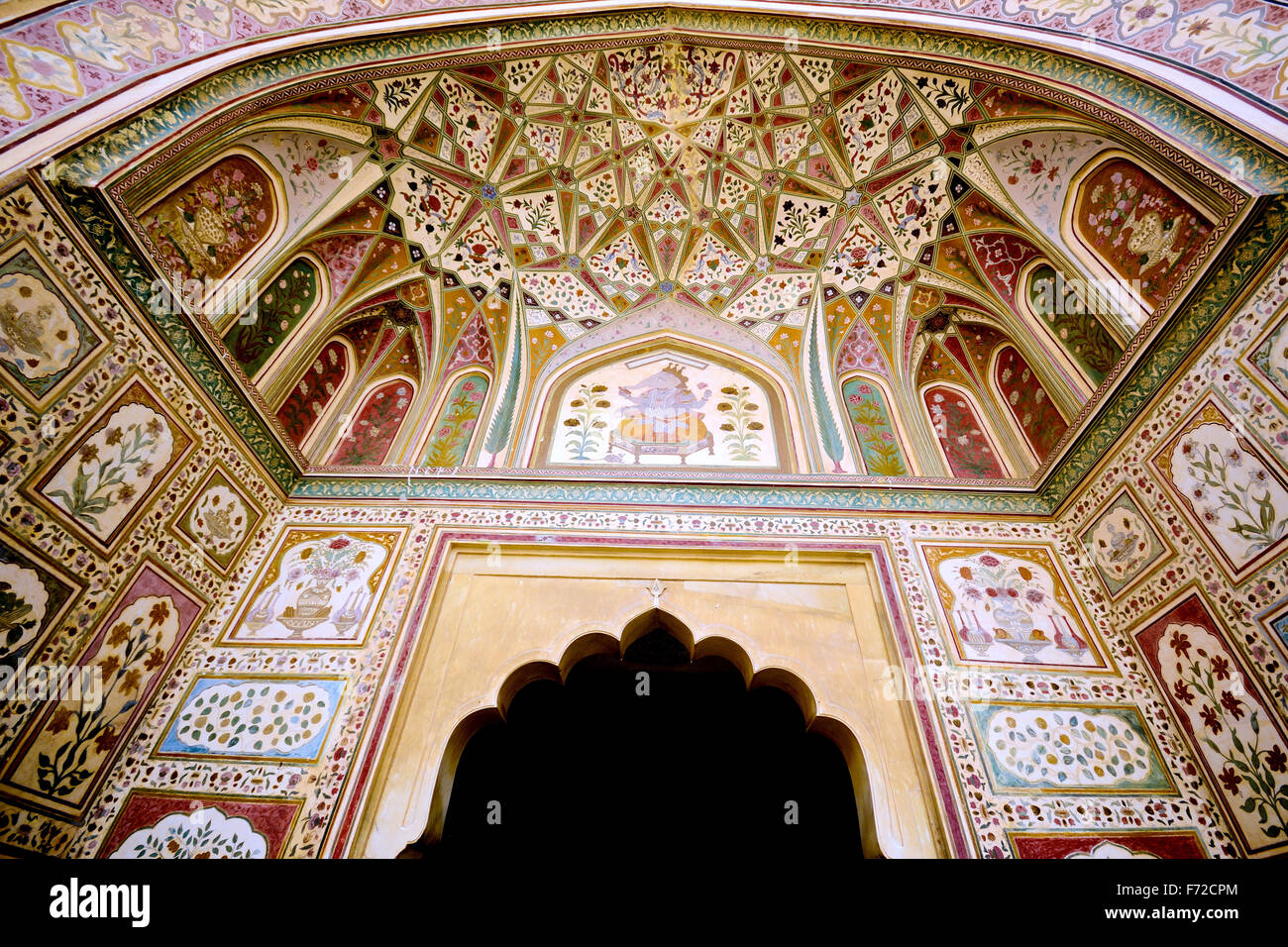 Ganesh pol, amber fort, jaipur, rajasthan, india, asia Stock Photo - Alamy