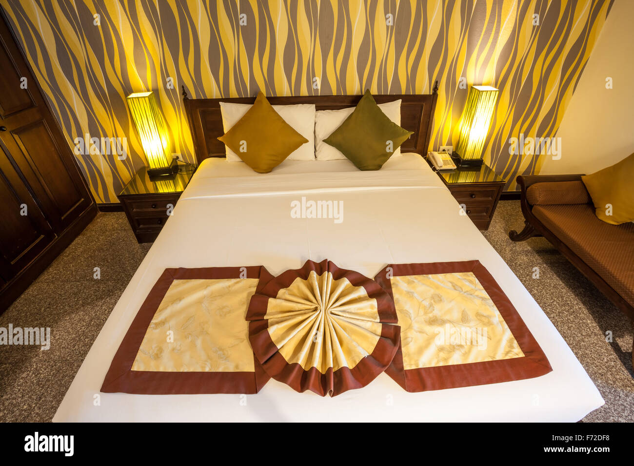 Covered bed hi-res stock photography and images - Alamy