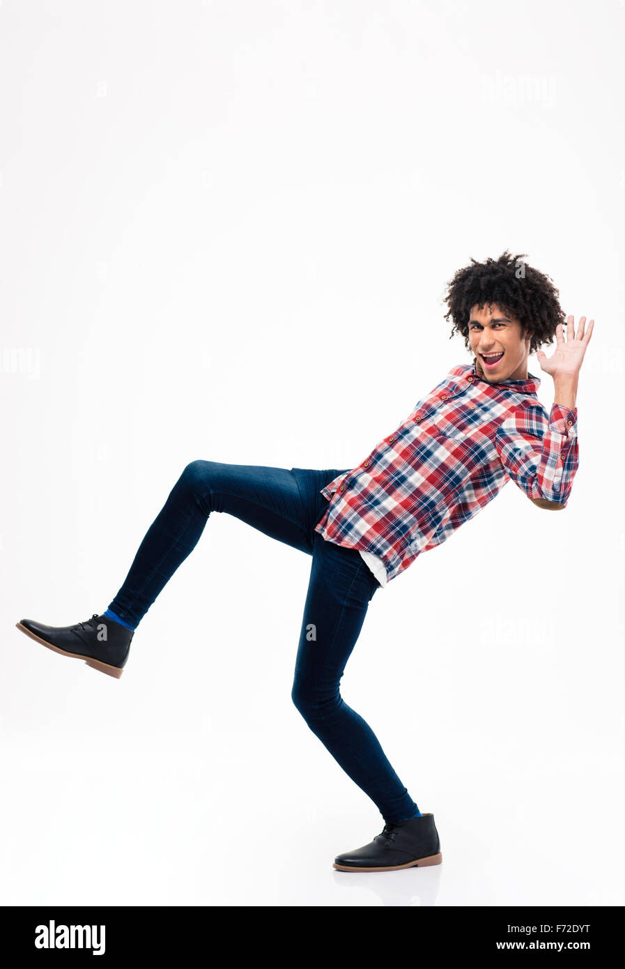 Funny falling man hi-res stock photography and images - Alamy