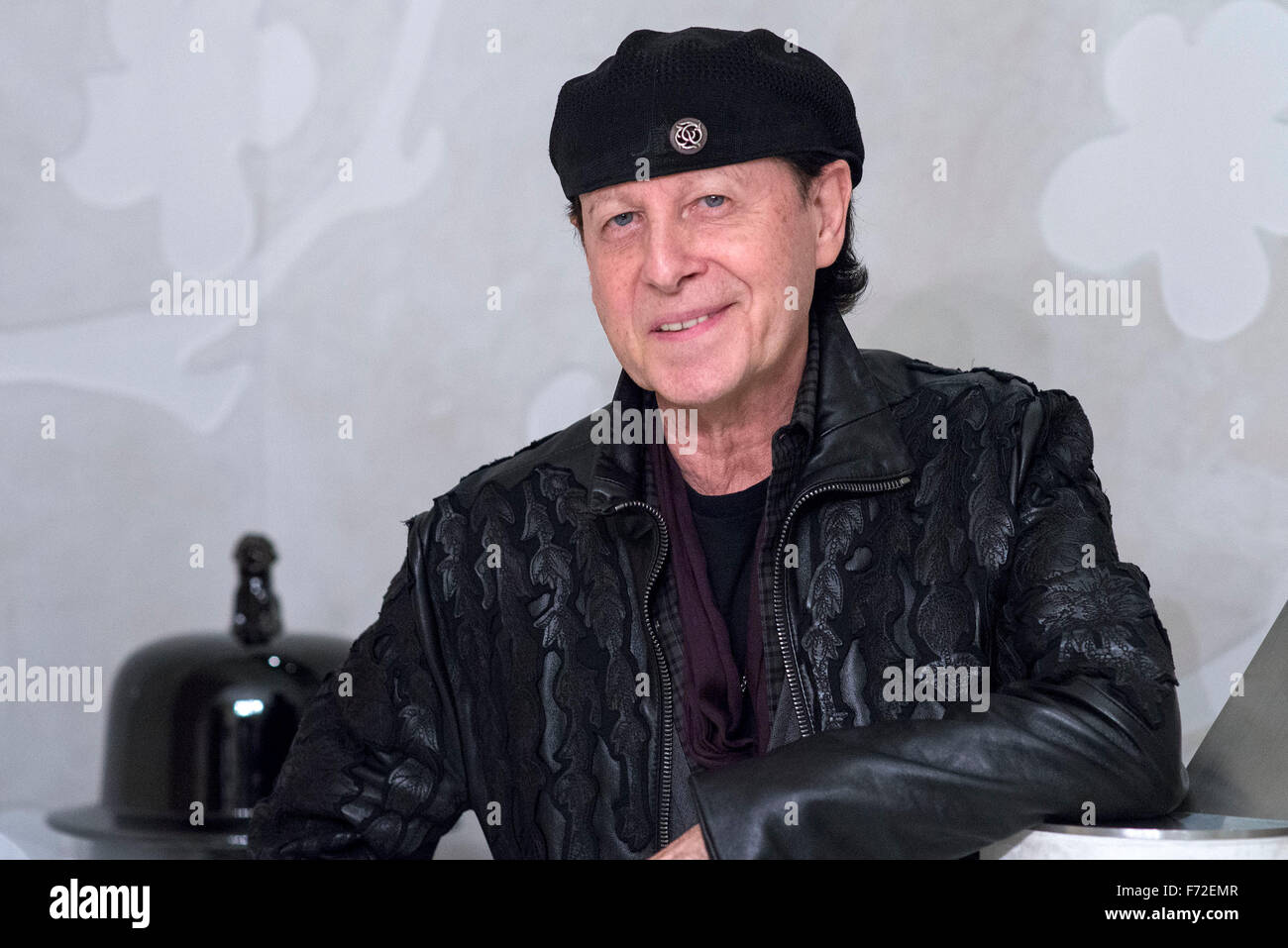 Paris, France. 23rd Nov, 2015. Klaus Meine, singer of the hard rock ...