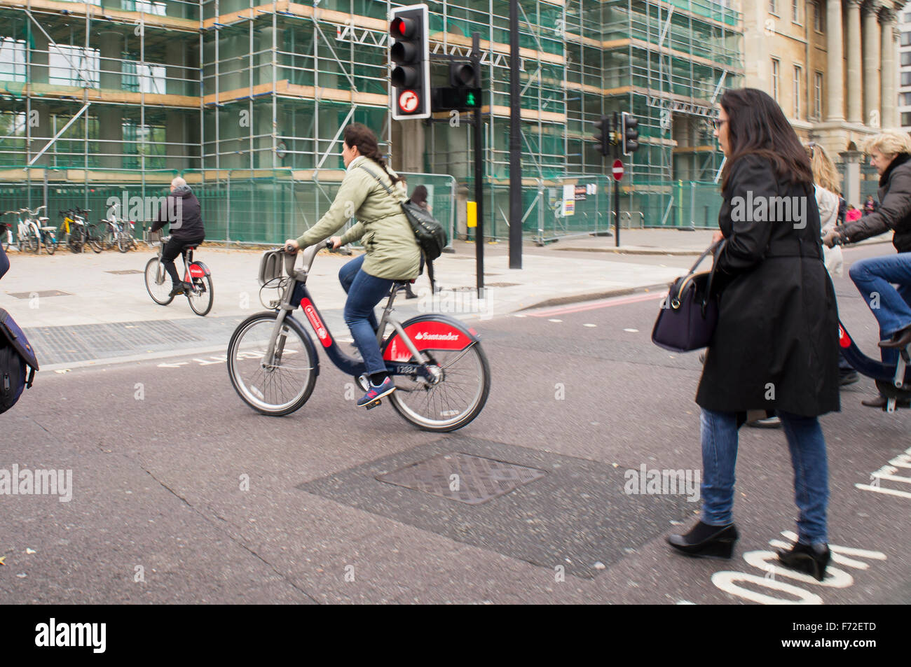 Santander Cycles, London`s self-service, bike-sharing scheme ...