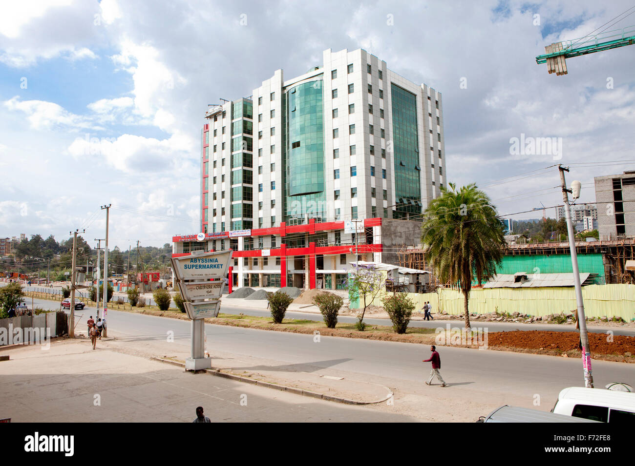 Commercial building addis ababa ethiopia hi-res stock photography and ...