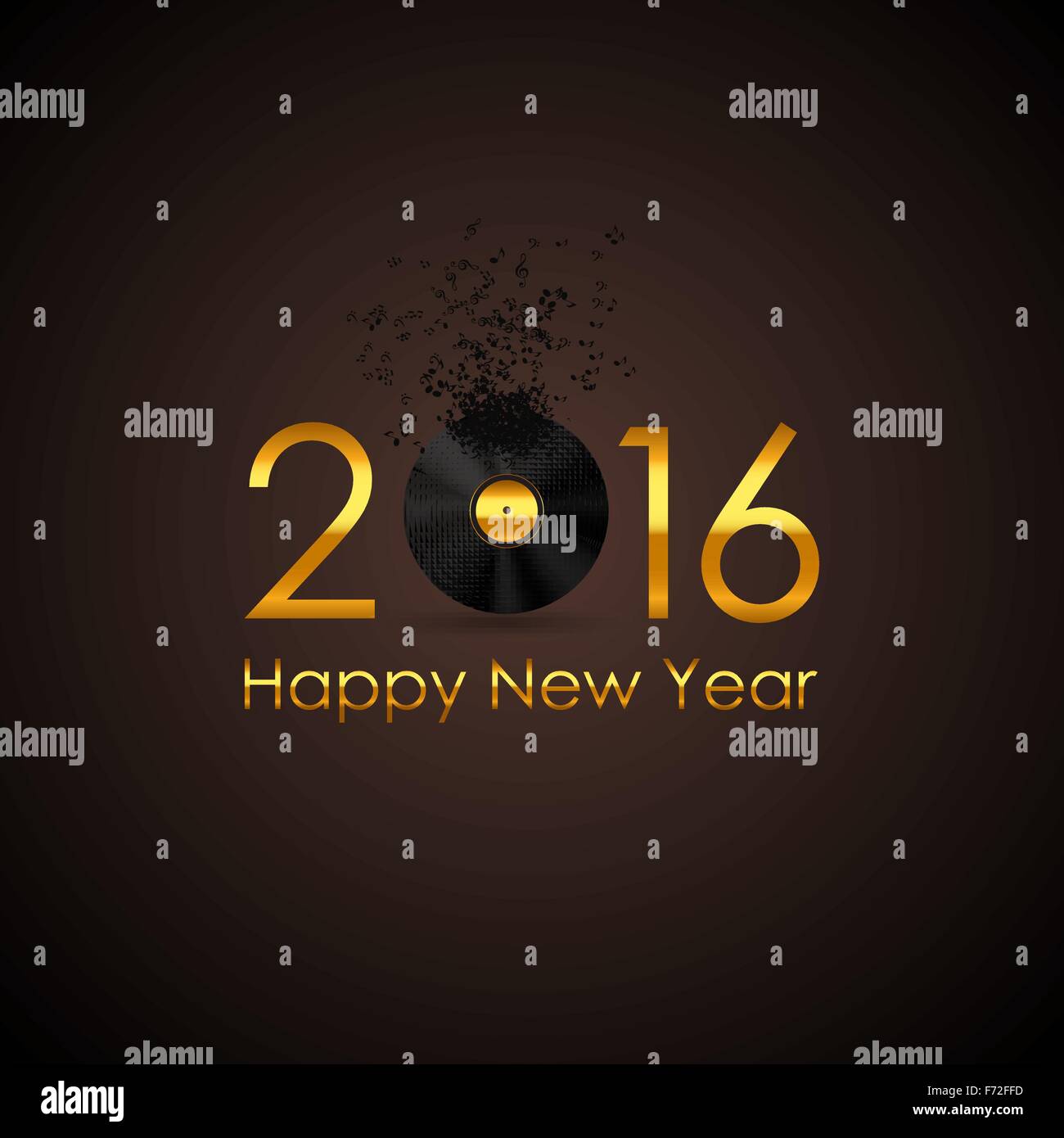 New Year 2016 Background. Vector Illustration Stock Vector Image & Art ...