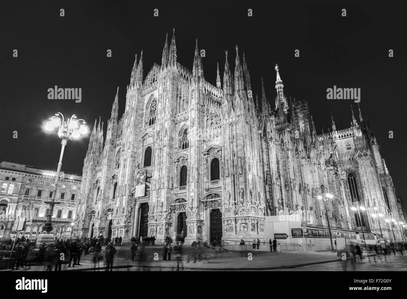 Church milan italy religion Black and White Stock Photos & Images - Alamy