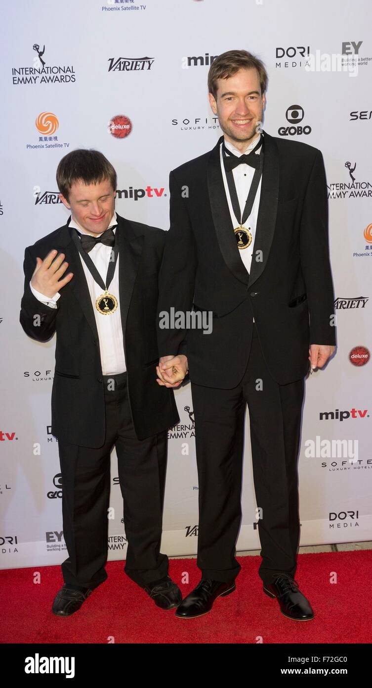 New York, NY, USA. 23rd Nov, 2015. Tommy Jessop, Will Jessop at ...