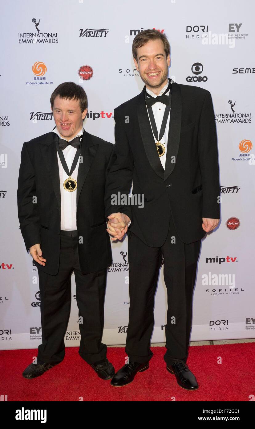 New York, NY, USA. 23rd Nov, 2015. Tommy Jessop, Will Jessop at ...