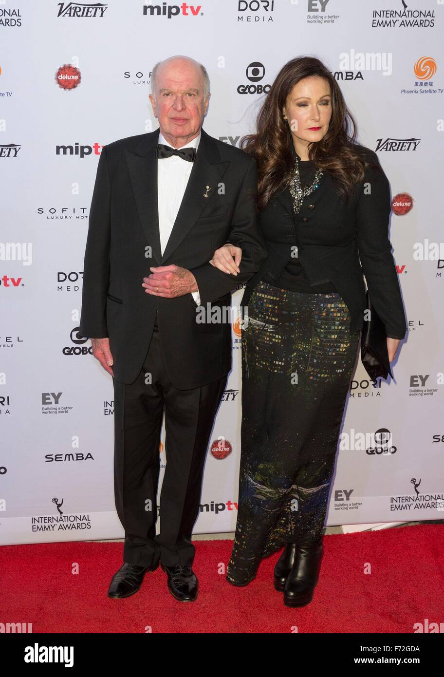 New York, NY, USA. 23rd Nov, 2015. Bruce Posner, Camille Biderman ...