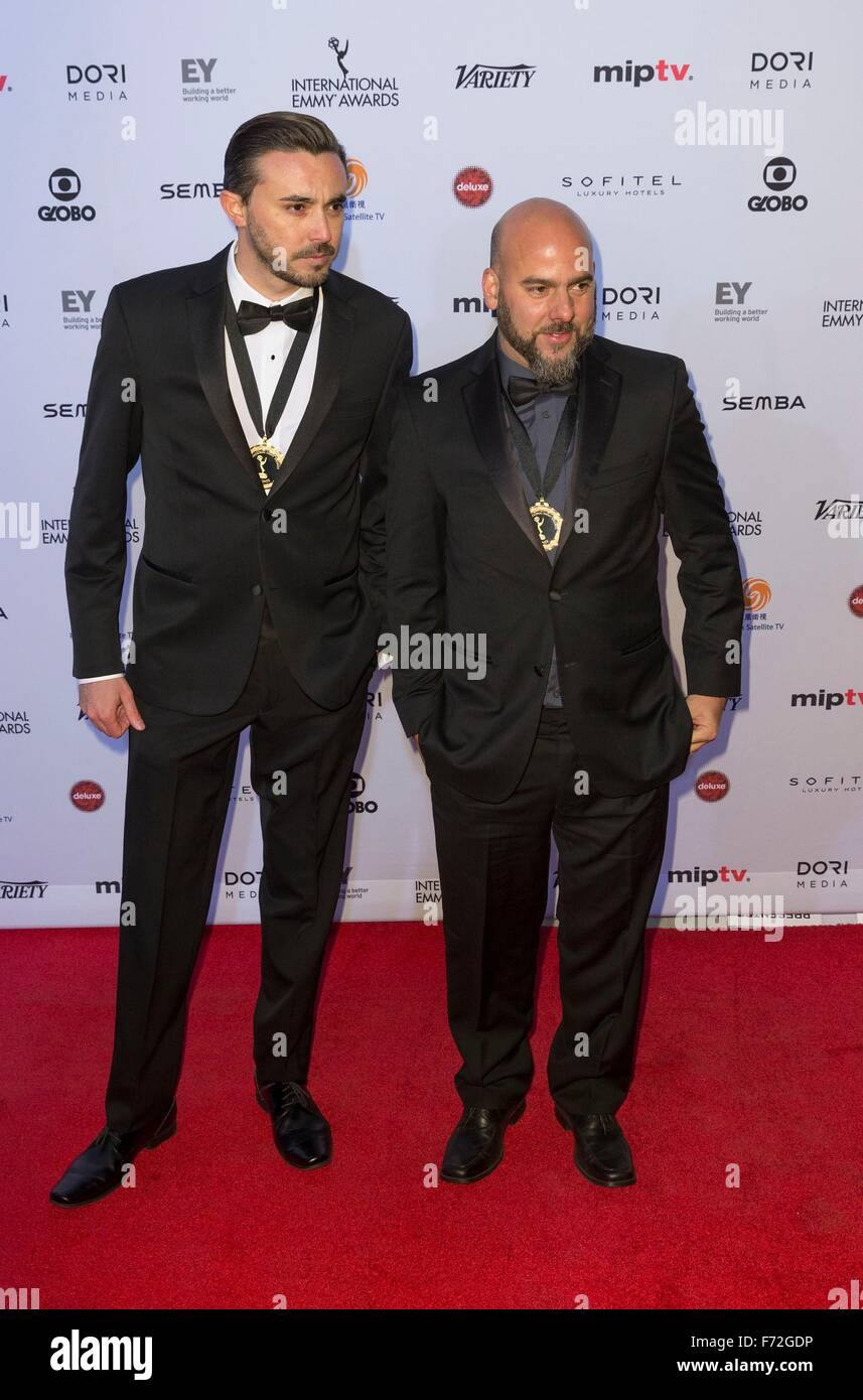 New York, NY, USA. 23rd Nov, 2015. Matias Guelburt, Paul Drago at ...