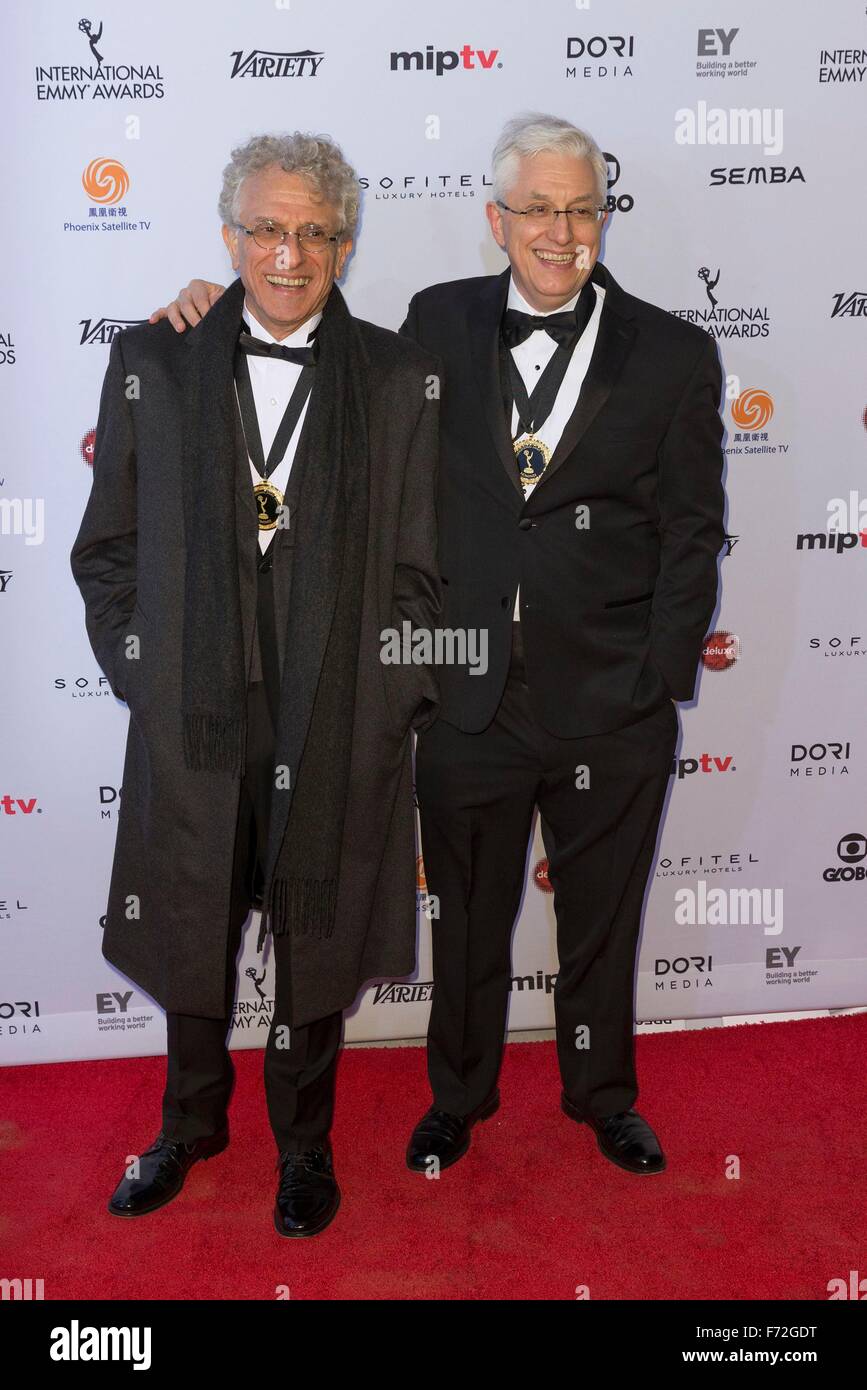 New York, NY, USA. 23rd Nov, 2015. ROberto Rios, Contardo Calligaris at ...