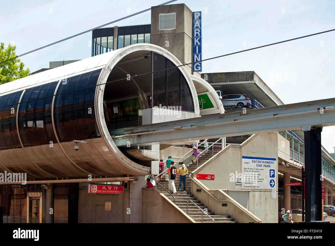 Monorail Station Sydney High Resolution Stock Photography and Images ...