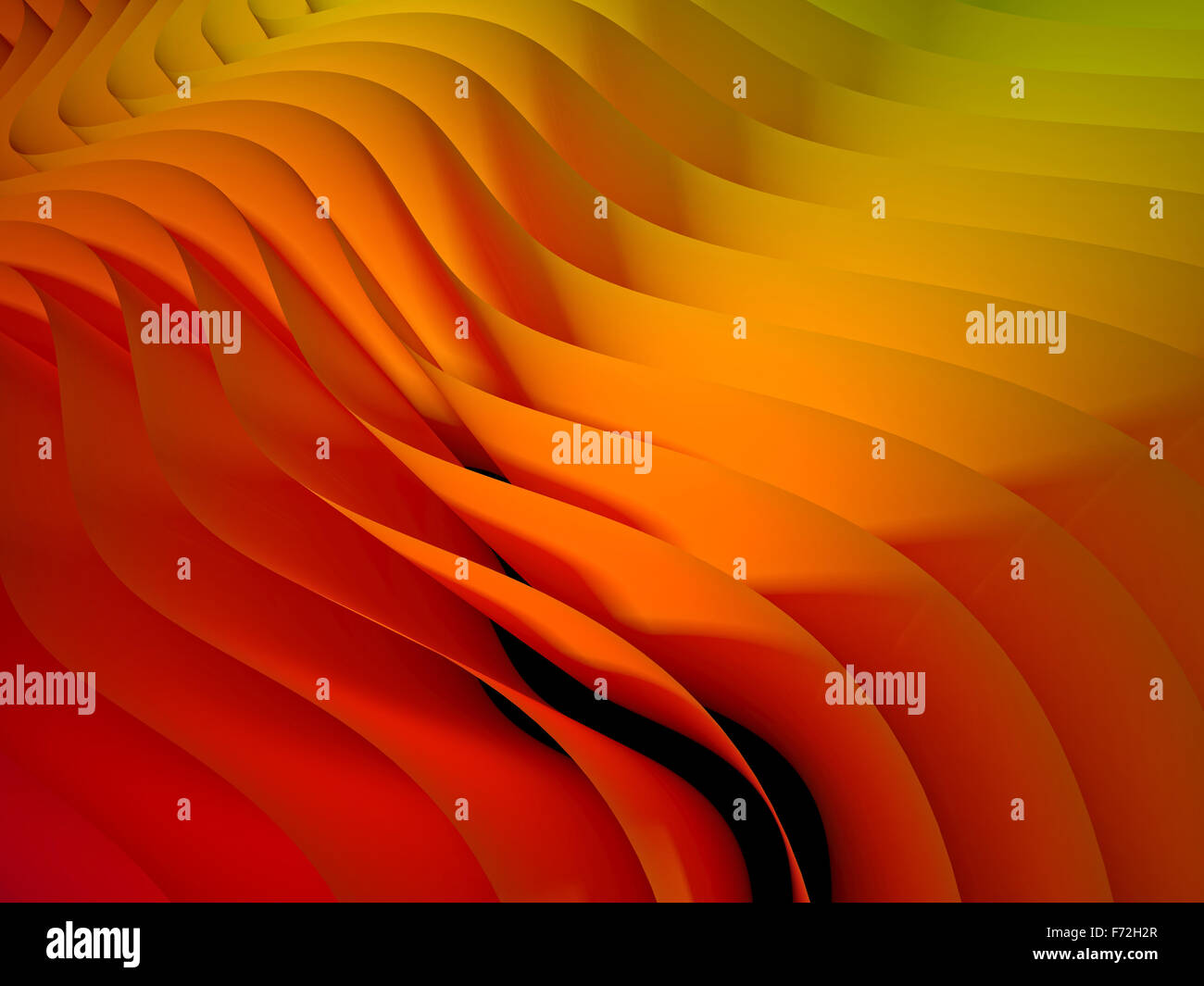 waved colours color background 3d illustration render abstract concept ...