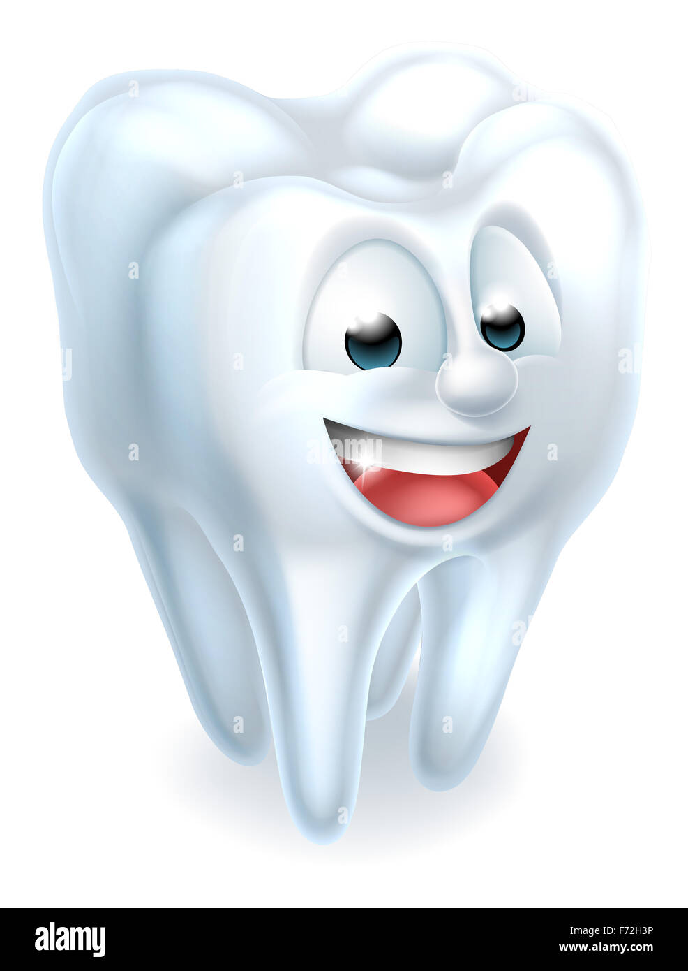 Teeth icon cartoon illustration teeth hi-res stock photography and ...