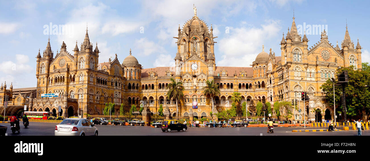 Victoria terminus, mumbai, maharashtra, india, asia Stock Photo - Alamy