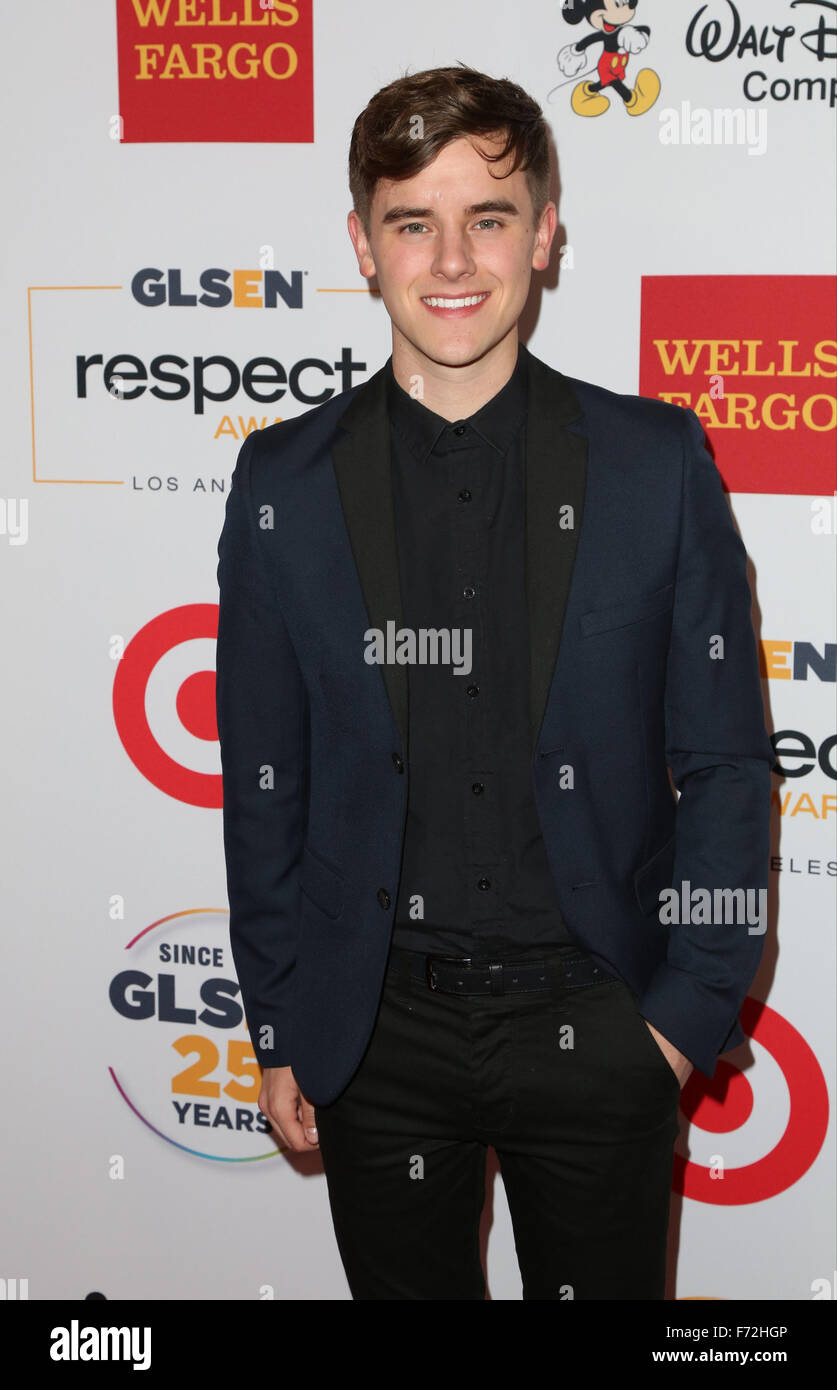2015 GLSEN Respect Awards at the Beverly Wilshire Four Seasons Hotel ...